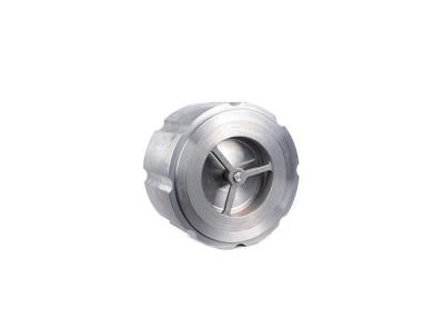 China Single Disc Spring Loaded Piston Type Wafer Check Valve,SS304,SS316,PN16,class 150 for sale