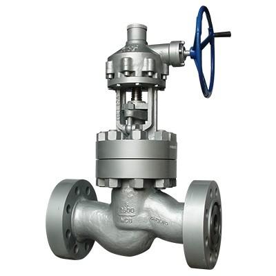 China ASTM A216 WCB 6 Inch Globe Valve Flange Type Class 2500 BS 1873 ASME B16.34 for sale