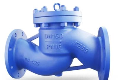 China Din 3356 cast steel lift piston check valve,a216wcb body,dn150 flanged to pn16 for sale