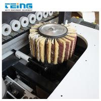China Woodworking Process Automatic Vertical Side Polishing Machine with 0.75KW*3 Motor for sale