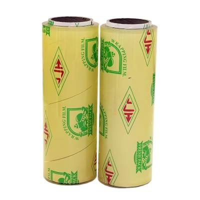 Cina Food Grade Cling Film Roll Food Fresh Keeping Plastic Wrap Cling Film For Fresh Fruit And Vegetable Packaging in vendita