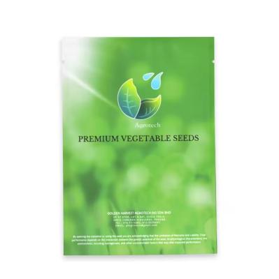 Cina Custom Printing Wholesale Small Heat Sealable Three Side Seal Matte Sachet Empty Coffee Tea Food Packaging Bag in vendita