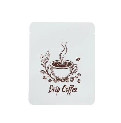 Cina Kalee stampato su misura con sigillo a tre lati sacchetto di foglio di alluminio sacchetti di imballaggio alimentare in plastica sacchetti a goccia di caffè in vendita