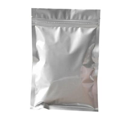 Hotsale Food Grade Resealable Plastic Sealing Zipper Silver Pouch Mylar Zip Lock Packaging Print Custom Aluminum Bag