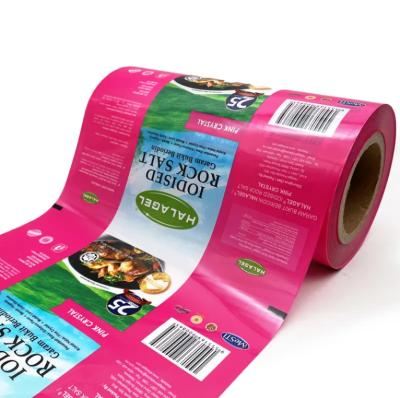 China Custom Printed Film Perfume Food Packaging Supplier Food Grade Opp Plastic Food Powder Roll Film for sale