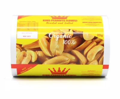 Cina Fabbrica di pellicole di stampa di plastica utilizzate per gli snack/patate fritte/noci in vendita