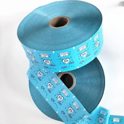 China Custom Printed Heat Seal PET BOPP Plastic Roll Film Candy And Chocolate Food Packaging, Aluminum Foil Film Stock With Orders for sale