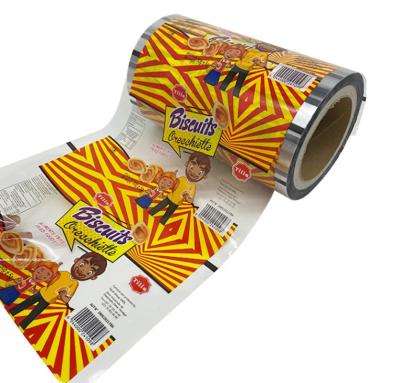 Китай Напечатать на заказ мешок с желей Снеки Упаковка Автоматические картофельные чипсы Упаковочные роллы Ламинированная пищевая упаковочная пленка продается