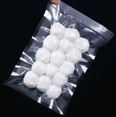 中国 中国 サプライヤー 卸売 真空シール バッグ 質感 凸字 黒 透明 食品 梱包 真空シール バッグ 販売のため