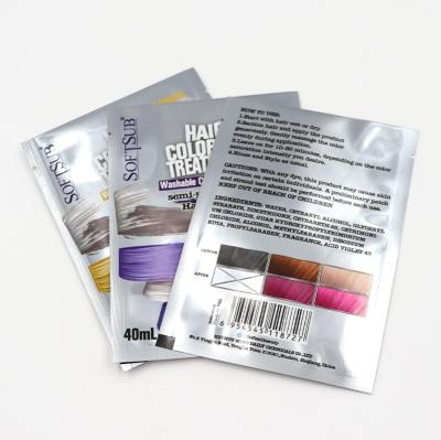 Cina Campione di stampa personalizzato sacchetto piccolo, film di poliestere termosaldato, sacchetto sigillato su 3 lati, confezione sacchetto piccolo cosmetico vuoto in vendita