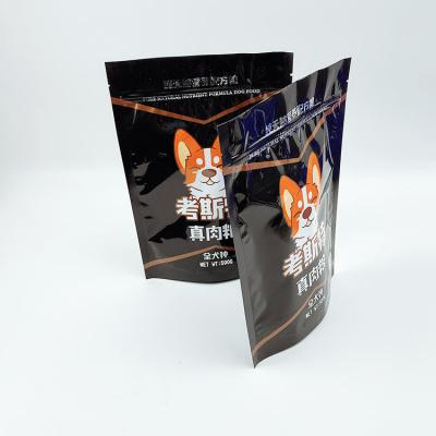 China Wholesale Custom Zip Lock Bag Aluminum Foil Pouch Stand Up Pouch With Zipper Food Packaging Bag Zip Top Food Packaging Pouch for sale