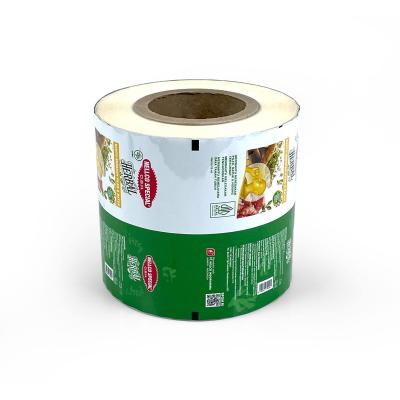 China Custom Printing Aluminum Foil Laminated Food Packaging Roll Film Coffee Potato Chips Plastic Biscuits Snack Packaging Film for sale