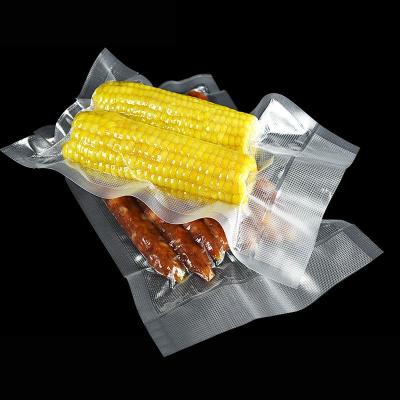 China Commercial Custom Grade Plastic Packaging Bag, 3-Side Heat Sealed Sealer, Textured Bag, Embossed Vacuum Packaging Bag, Food, Meat, Nuts for sale