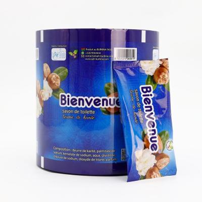 Китай Горячая распродажа: ламинированная пленка из пищевого пластика с индивидуальной печатью для гибкой упаковки мыла продается
