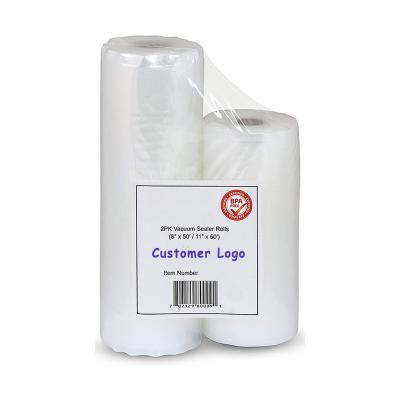 Cina sigillatore Rolls di vuoto del risparmiatore dell'alimento di 28cmx500cm 0.085mm in vendita