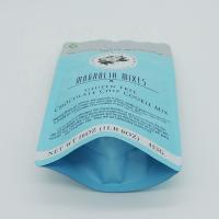 China Sea Salt Plastic Glossy Surface Stand Up Pouch For Mud Packaging for sale