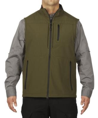 Cina Resistente dell'acqua del vento da 240 GSM vestito da lavoro la maglia verde scuro 100% del poliestere in vendita