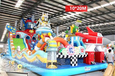 China New design Low Prices inflatable bouncy castle with slide for sale