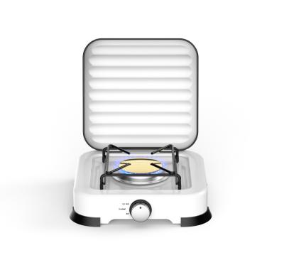 China Portable Single Gas Stove Featuring Compact Design and Easy Ignition Suitable for Outdoor Catering and Food Service Operations for sale