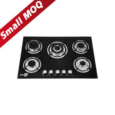 China 7mm Tempered Glass Gas Cooktop 1.5V DC Igniter Heat Resistance Corrosion Protection for sale