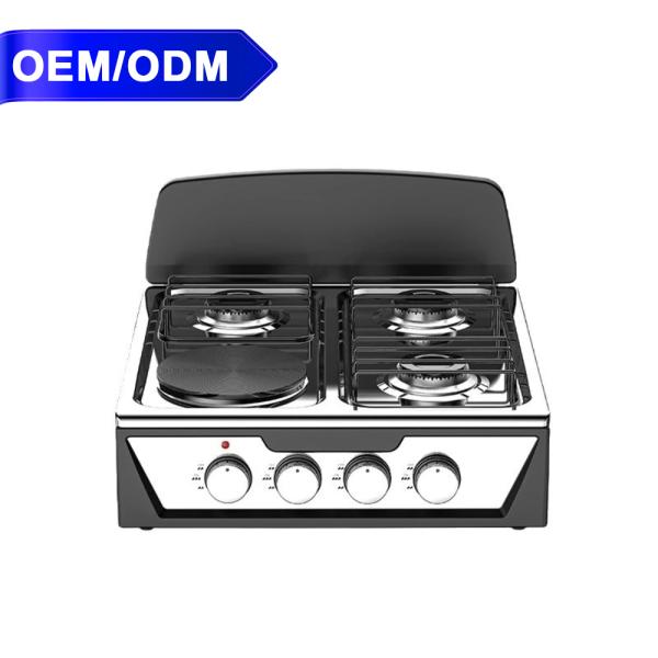 Quality Household Cooking Four Burner Gas Stove Wholesale 1500W Electric Lpg 4 Burner Gas Stove for sale