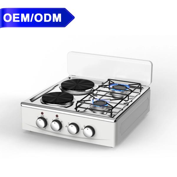 Quality Household 1000W Electric Gas Stove Wholesale With 2 Electric Cooker And 2 Burner Cooker for sale