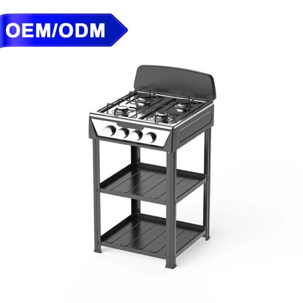 Quality Simple Operation Four Burner Gas Stove Wholesale Home Built In Kitchen Gas Cooker for sale