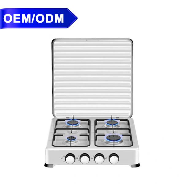 Quality Heavy Duty 4 Burner Commercial Stove Supplier Outdoor Hotel Use Portable Easy To Clean for sale