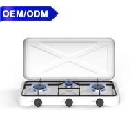 Quality Three Burner Gas Stove Equipped with Safety Features and Sturdy Build Suitable for sale
