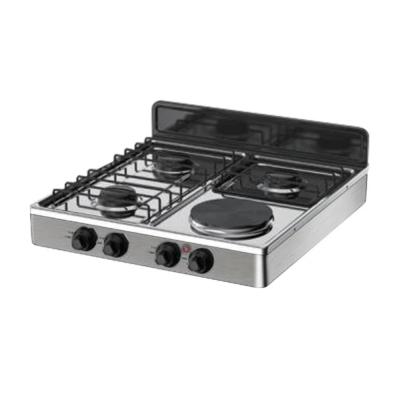 China Stainless Steel Gas Stove Suitable for Various Cooking Styles Equipped with Adjustable Burners and Flame Safety Devices for sale
