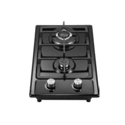 China 2 Burner Gas Cooktop Durable Stainless Steel Construction with Easy Ignition and Adjustable Heat Settings for Cooking for sale