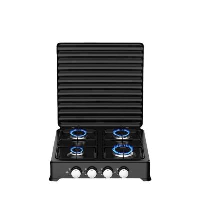 China Energy Saving Four Burner Gas Stove with Easy Ignition System and Removable Parts for Simple Cleaning and Repair for sale
