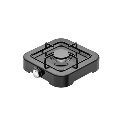 China Portable Single Gas Stove with Strong Frame and Heat Resistant Surface Ideal for Outdoor Catering and Camping for sale