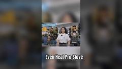 Pro Five Burner Gas Stove Even Heat