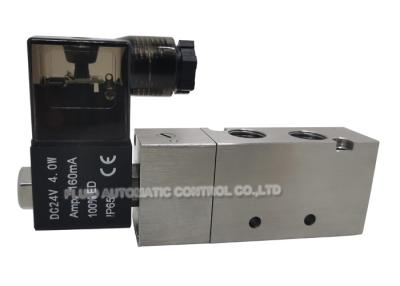 China 2 positie 5 Roestvrije staal van Manier het Proefoperated solenoid valve 4V210-08 voor Pneumatische Richtingcontrole Te koop