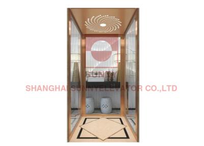 China Villa Passenger Residential Home Elevators 0.4m/S VVVF For Center Opening Door for sale