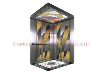 중국 기내는 그래픽으로 승객용 엘리베이터 넓은 아치 지붕을 장식했습니다 판매용