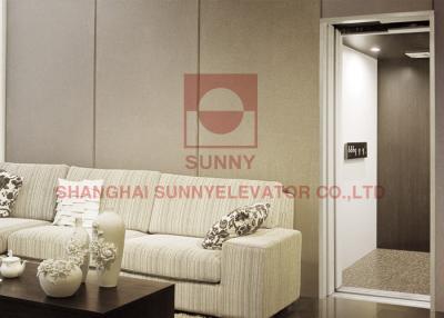 China 220V Luxury Villa Residential Lift Elevators Single Phase 0.4m/S With Machine Room Less for sale
