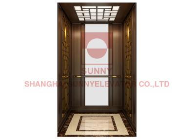 中国 贅沢な小屋のオフィスの乗客の上昇のエレベーターVVVFの制御システム 販売のため