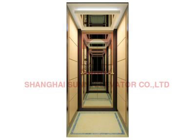 China 0.4m/S Stainless Steel Residential Home Elevators Small Passenger Lift for sale