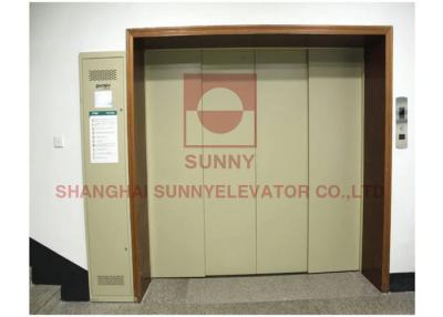 China 8 Floors Goods Car Elevator 5000KG AC VVVF Drive Slide Guide Rail Supporting Car Lift for sale