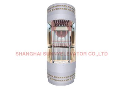 중국 개관적 안경 공간 더 적은 승강기를 구경하는 라운드는 630KG - 1000KG를 높입니다 판매용