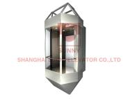 China Microprocessor Control VVVF Sightseeing Panoramic Glass Elevator For Outdoors Or Indoors for sale