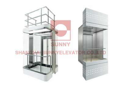 China High-Rise Buildings Panoramic Elevator With 1-3m/S Speed  Capacity 450~2000kg Cabin Size for sale