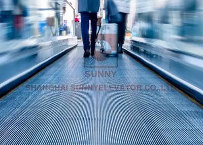 China 0/12 Degree Energy Saving Moving Street Walking Moving Sidewalk For Shopping Mall for sale