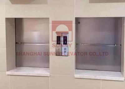 China 0.4M/S Safety Compact Dumbwaiter Elevator For Restaurants And Kitchens for sale