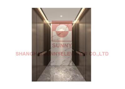 China 450-1600kg Machine Roomless Elevator With Advanced Elevator Control Systems for sale