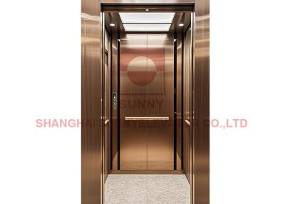 450-1000kg Load Maximize Building Space With A Machine Room Less Elevator