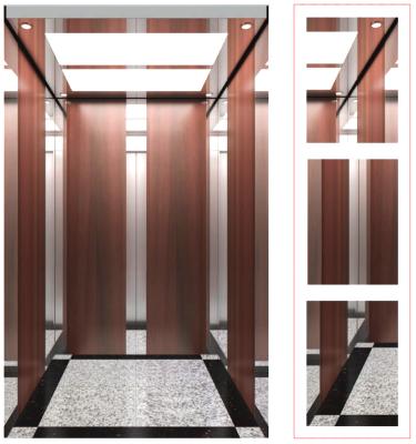 China Transparent Panel Elevator Cabin For Residential Lifts And Elevators for sale
