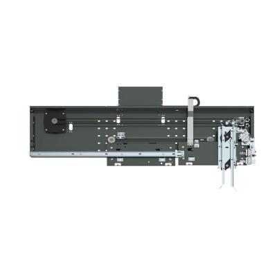 China 2.7NM/57W Motor Elevator Side Opening Two Panel Car Door For Elevator Door Parts for sale